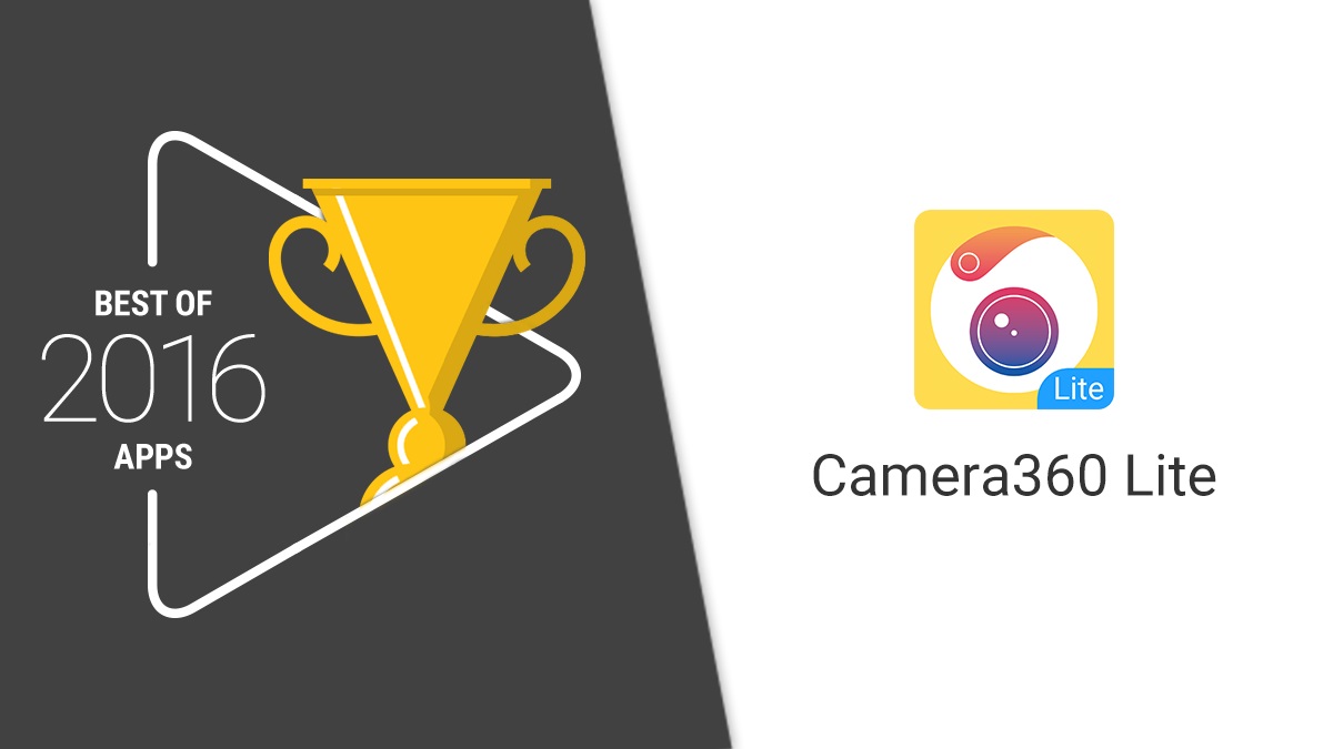 “Camera360 Lite” ติดโผแอปยอดเยี่ยมปี 2016 บน Google Play ในหลายประเทศ