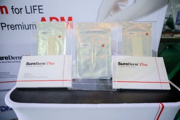 ทีแมน จับมือ ฮันส์-เกาหลีใต้ นำเข้านวัตกรรมใหม่เนื้อเยื่อทดแทน SureDerm ...