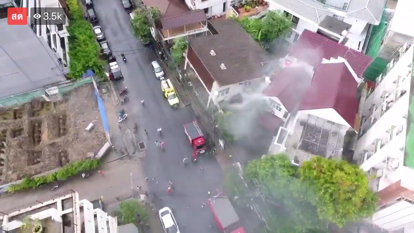 ด่วน! เพลิงไหม้บ้านเรือนประชาชน ซอยเทศบาลนิมิตใต้ 3