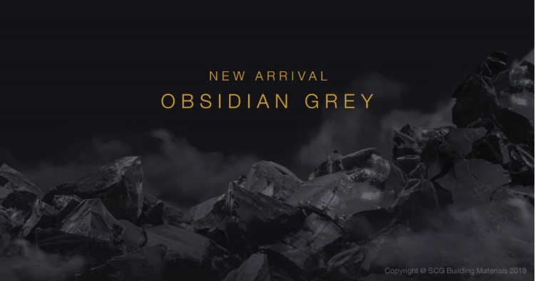 OBSIDIAN GREY “ที่สุดของแก่นแท้แห่งสีสัน เสน่ห์ความงามที่เหนือกาลเวลา”