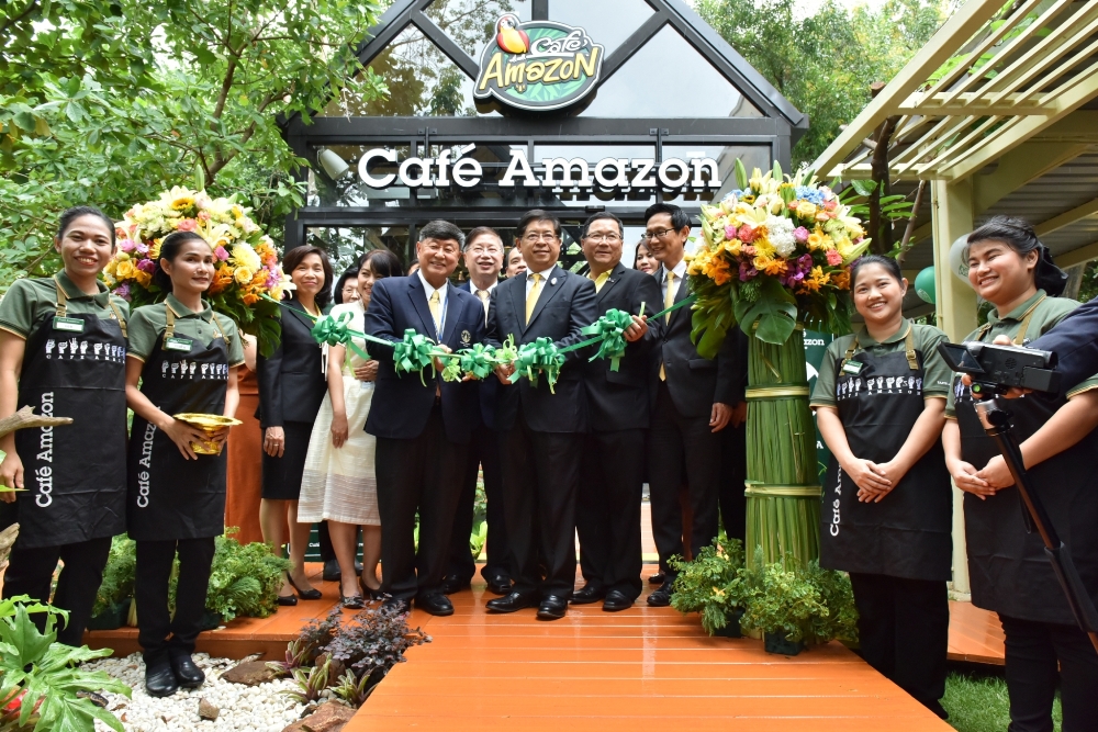 Cafe Amazon for Chance แห่งแรกที่ดำเนินการโดยผู้พิการทางการได้ยิน