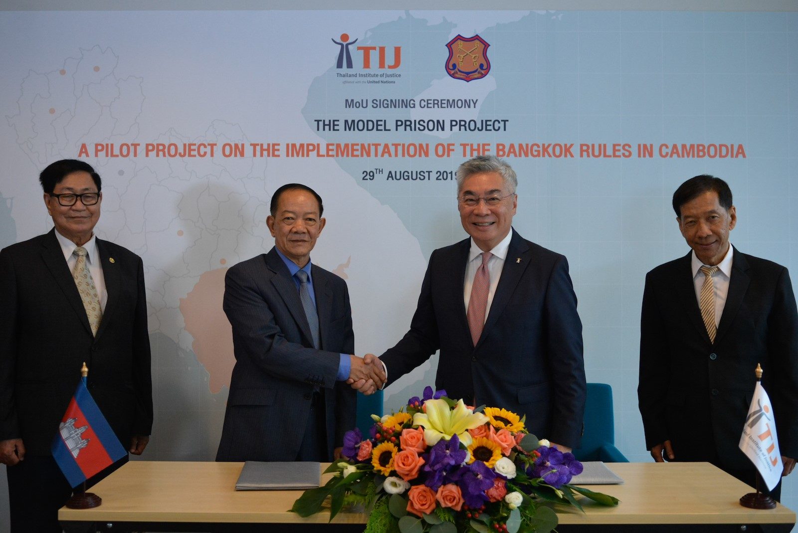 TIJ ส่งต่อโครงการเรือนจำต้นแบบรุกอาเซียนเริ่มประเทศแรกที่กัมพูชา