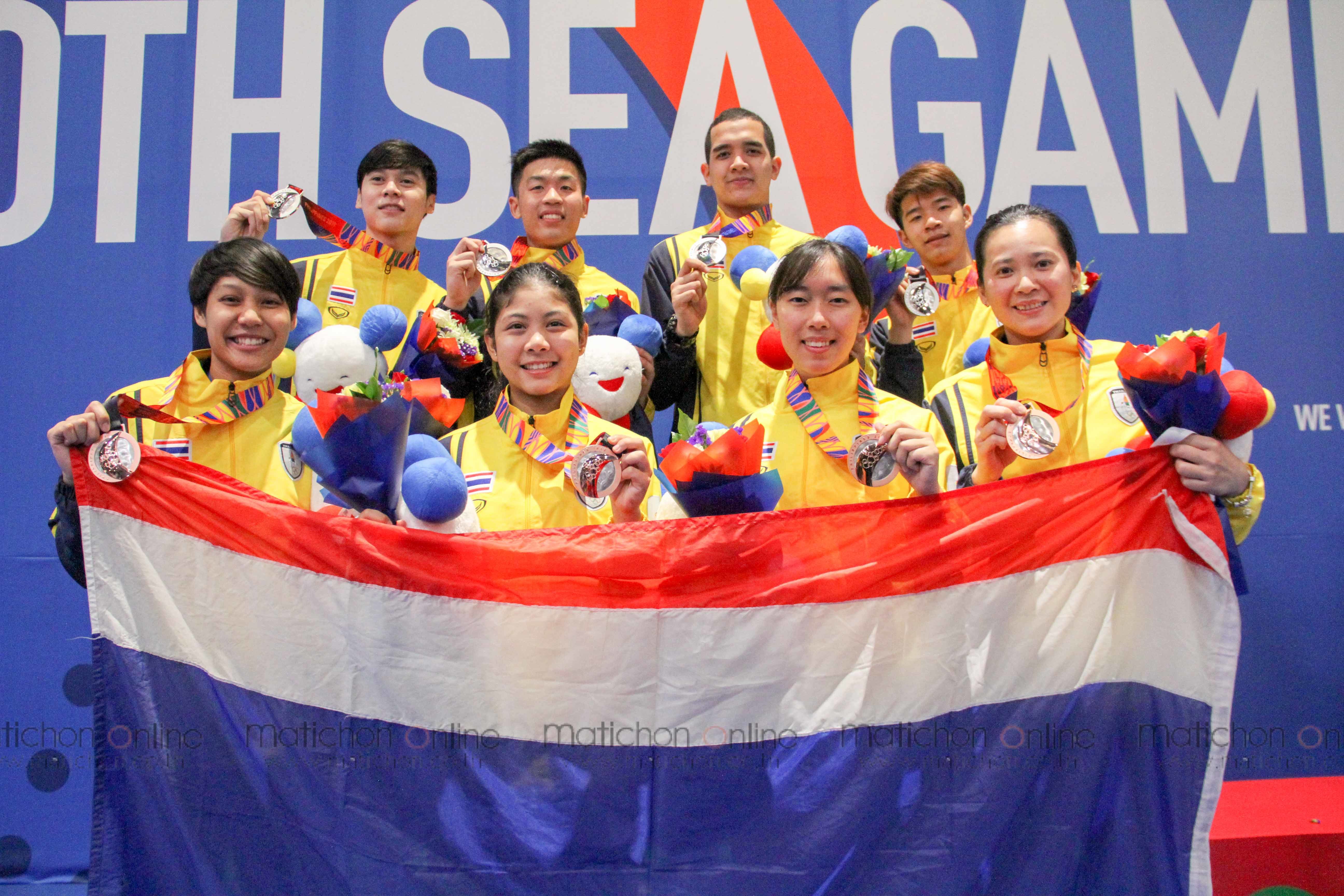 ‘ทีมเซเบอร์’ไทยแผ่วปลายโดน ‘เวียดนาม’แซงได้แค่เงิน