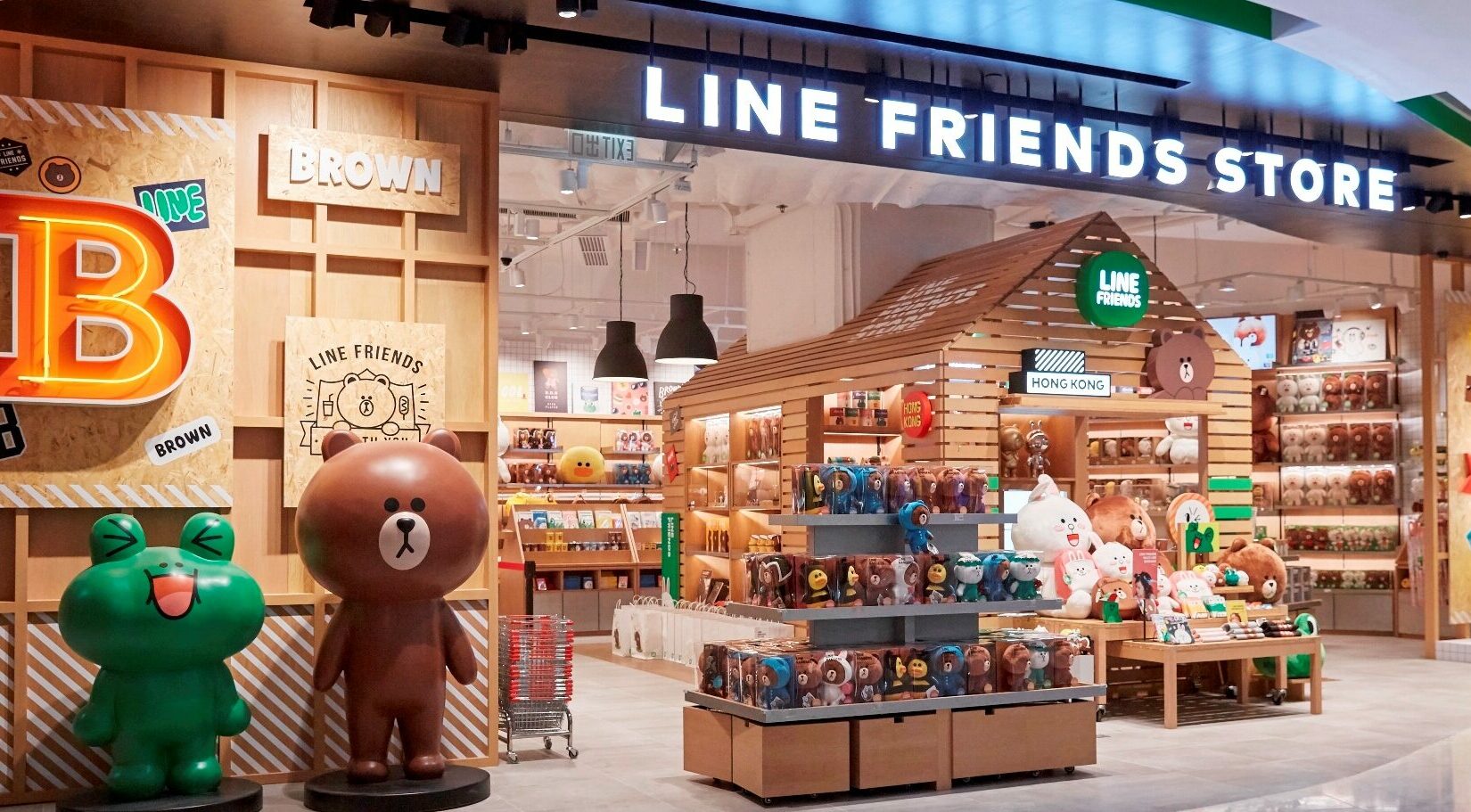 นักท่องเที่ยวเศร้า LINE FRIENDS STORE ปิดทุกสาขาในฮ่องกง สิ้นเดือนนี้