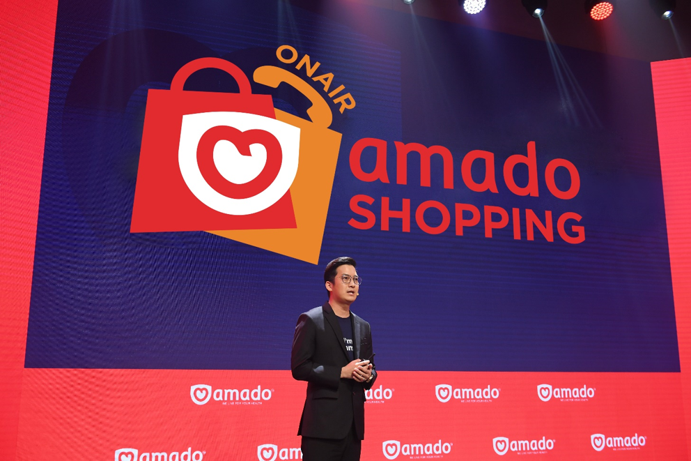 อมาโด้ปลื้ม ประเดิมเจ้าแรกน้ำดื่มสิงห์ขายผ่าน Amado Shopping ยอดขายปัง!