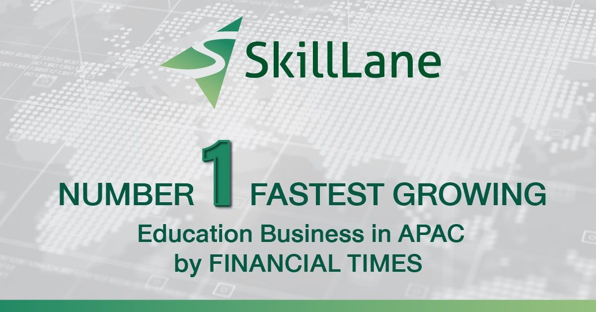 SkilLane ผงาดเป็นอันดับหนึ่งของบริษัทที่เติบโตสูงสุดในเอเชียแปซิฟิก