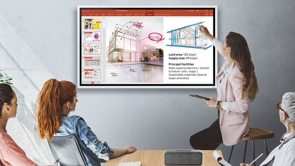 ซัมซุงเปิดตัว Samsung Interactive Display Flip ฟลิปชาร์ทอัจฉริยะขนาด 75 ...