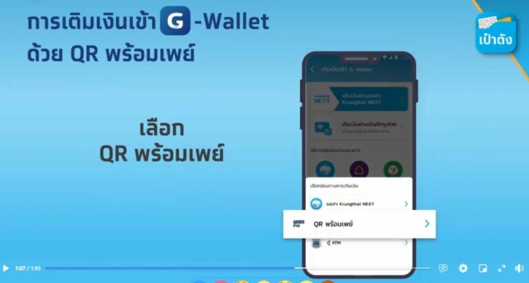 กรุงไทยฯ แนะ 4 วิธีเติมเงิน GWallet ก่อน ใช้คนละครึ่งเฟส3 วันนี้