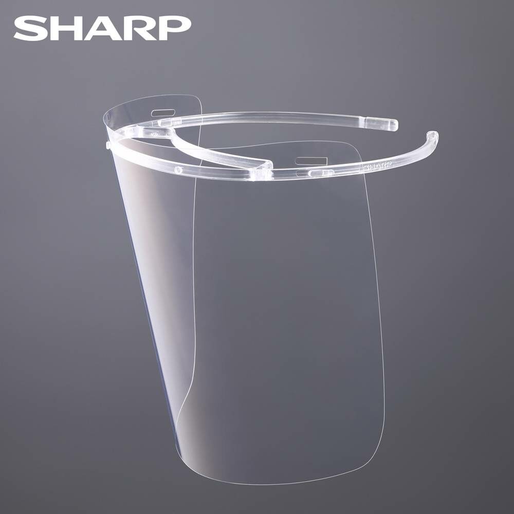 SHARP Face Shield เทคโนโลยีใหม่ล่าสุด ป้องกันเชื้อโรค ลดการเกิดฝ้า ช่วย ...