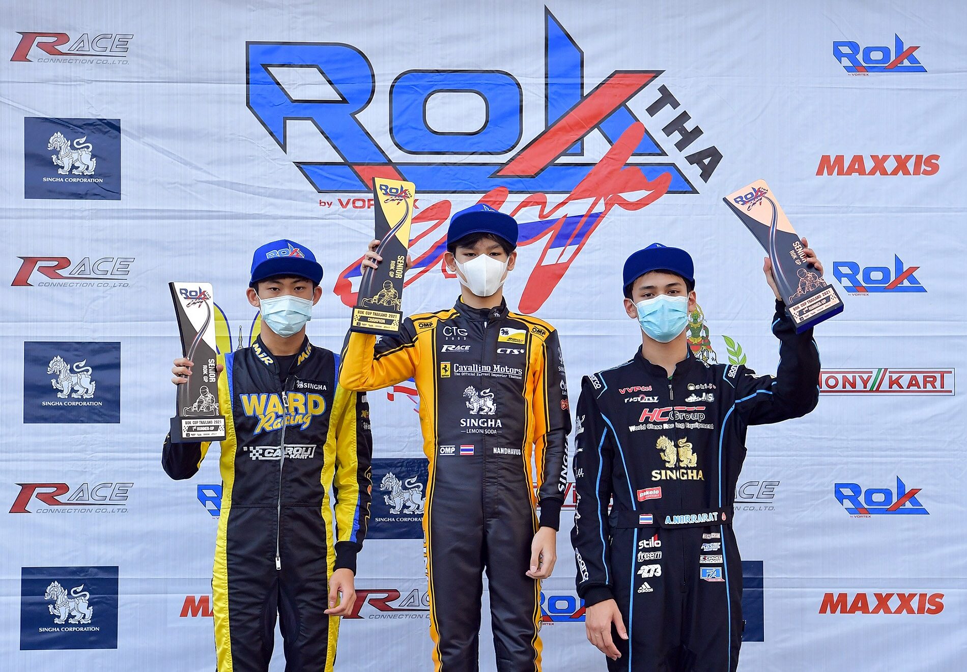 ‘นันทวุฒิ’ ซิ่งฝ่าฝน นำม้วนเดียวจบ คว้าแชมป์ Rok Cup ปิดท้ายฤดูกาล
