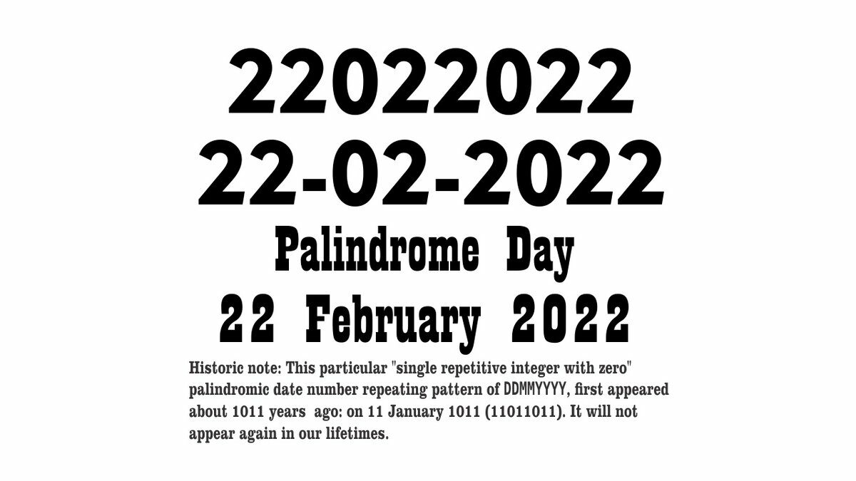 โซเชียลแห่แชร์ 22022022 และ 22.2.22 วันดีที่อ่านได้รอบทิศ