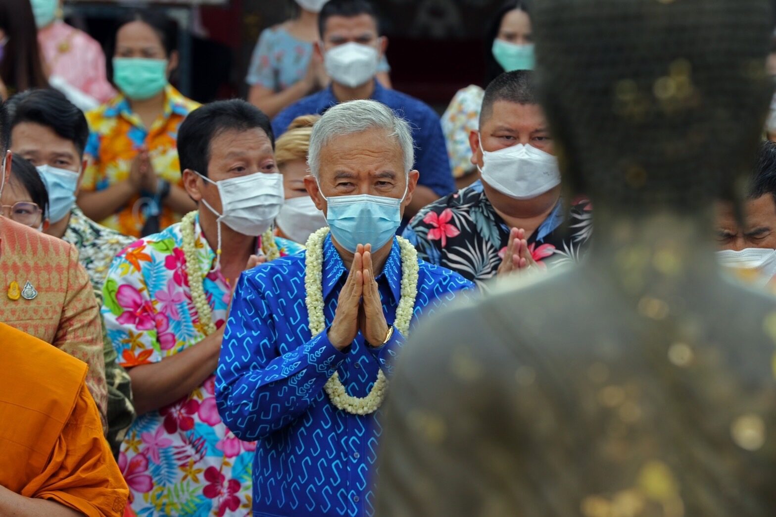 'Suwat' is the president of the Maha Songkran Korat. Gandharrath Parade ...