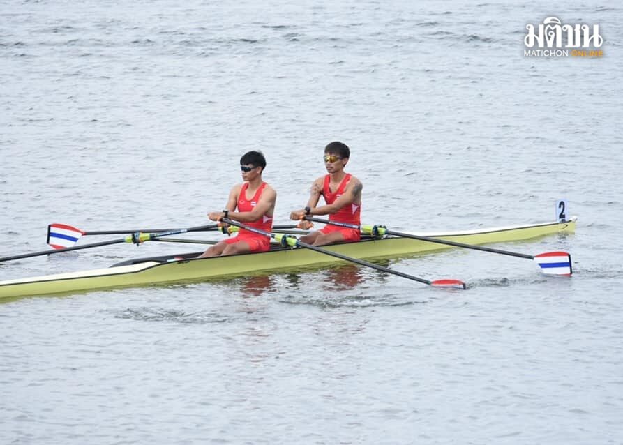 เรือพายไทยจ้ำรอบคัดเลือกเป็นรองเจ้าถิ่นเวียดนามเรียบ