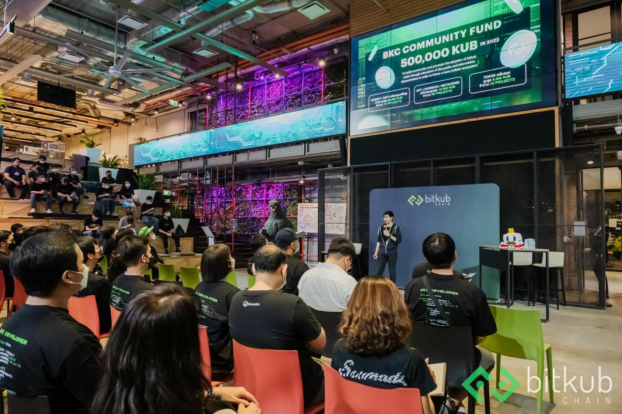 Bitkub Blockchain Technology โชว์เขียนโค้ดเพื่อเชื่อมต่อ DApp แบบสด ๆ พร้อมประกาศเปิดตัว ...