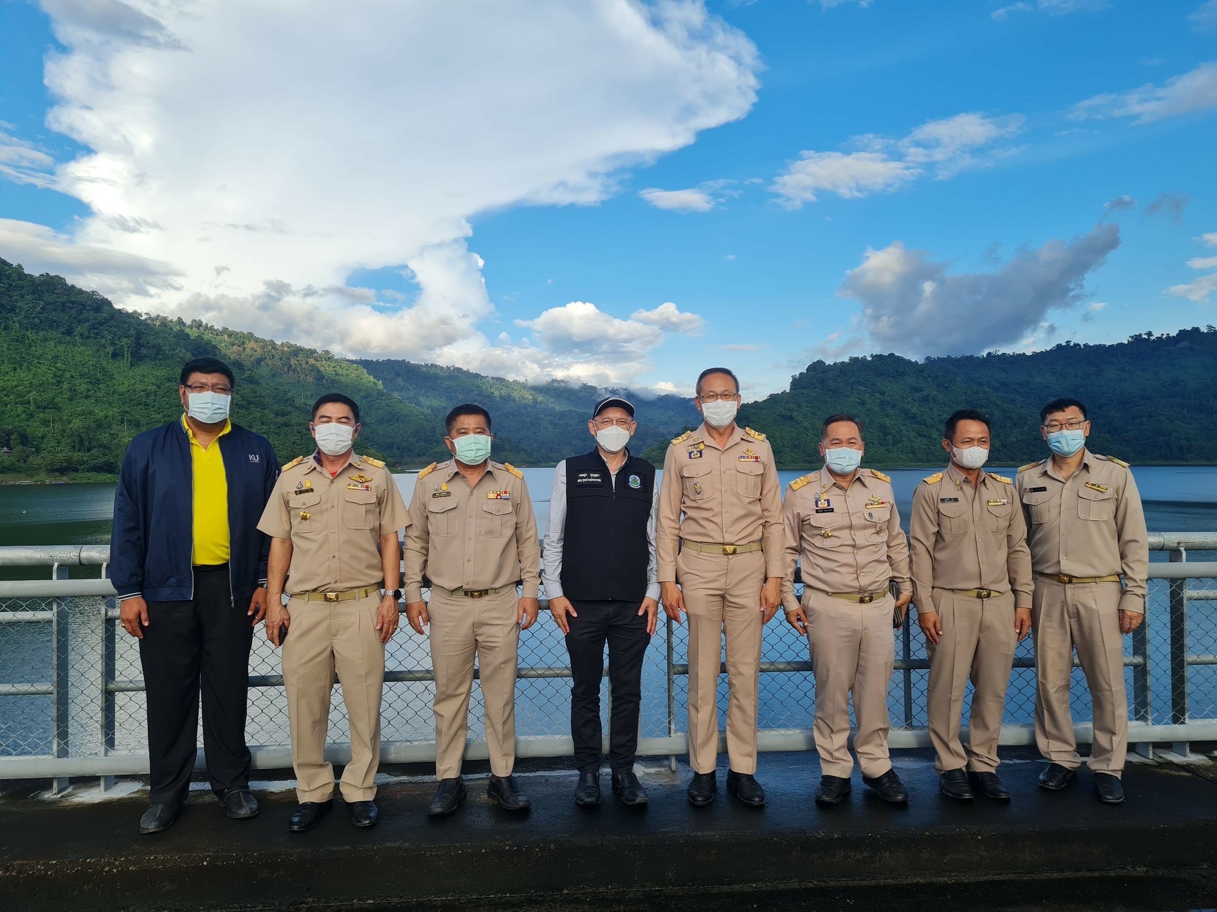 เลขา สทนช.ลงพื้นที่ตรวจติดตามสถานการณ์น้ำในพื้นที่ลุ่มน้ำบางปะกง