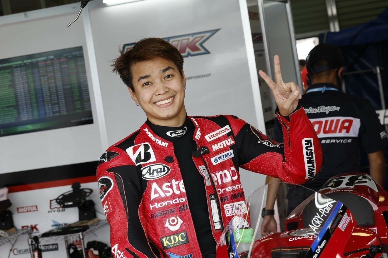 'มุกข์ลดา' เก็บประสบการณ์ต่อเนื่องในศึกออลเจแปน 2022 สนามที่ 3