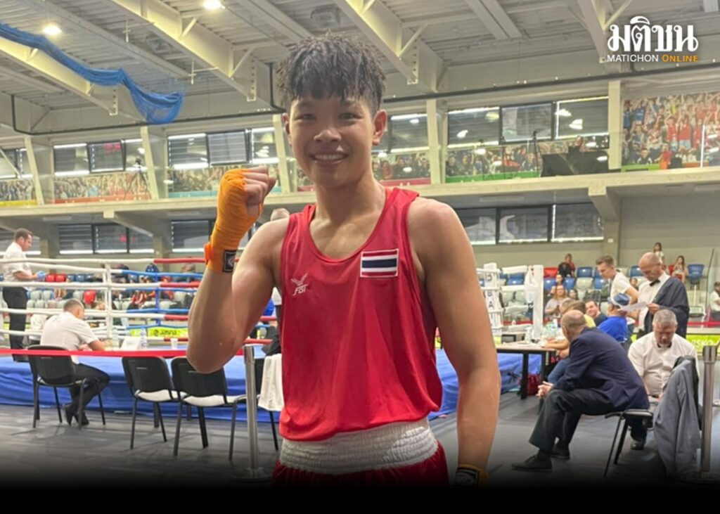 'Jutamas' knocks down Kazakh fighter 'Pridakamol' loses in a women's ...