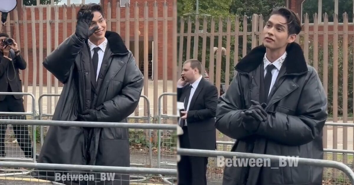 'Bright' flies in London to watch the Burberry fashion show, foreign ...