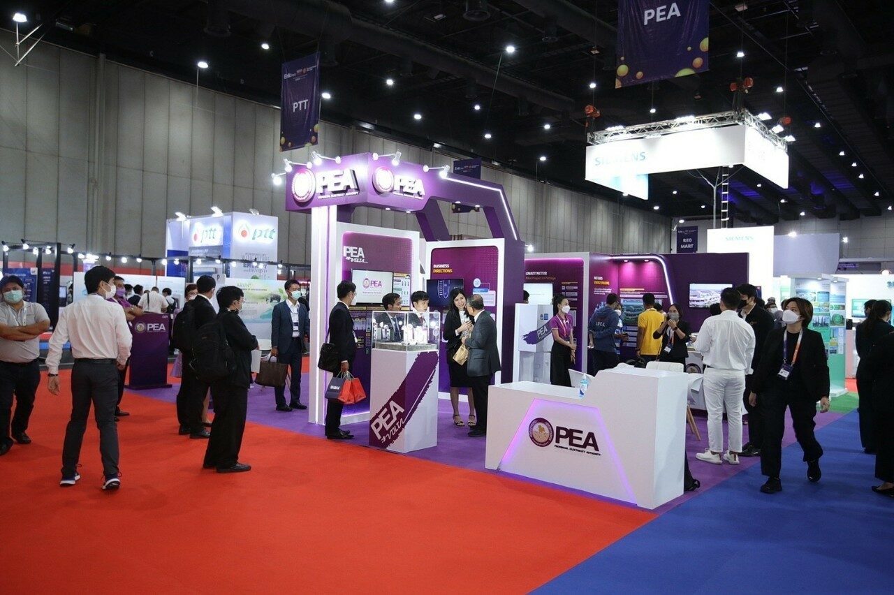 PEA ร่วมงาน SETA 2022, SOLAR+STORAGE ASIA 2022 & Enlit Asia