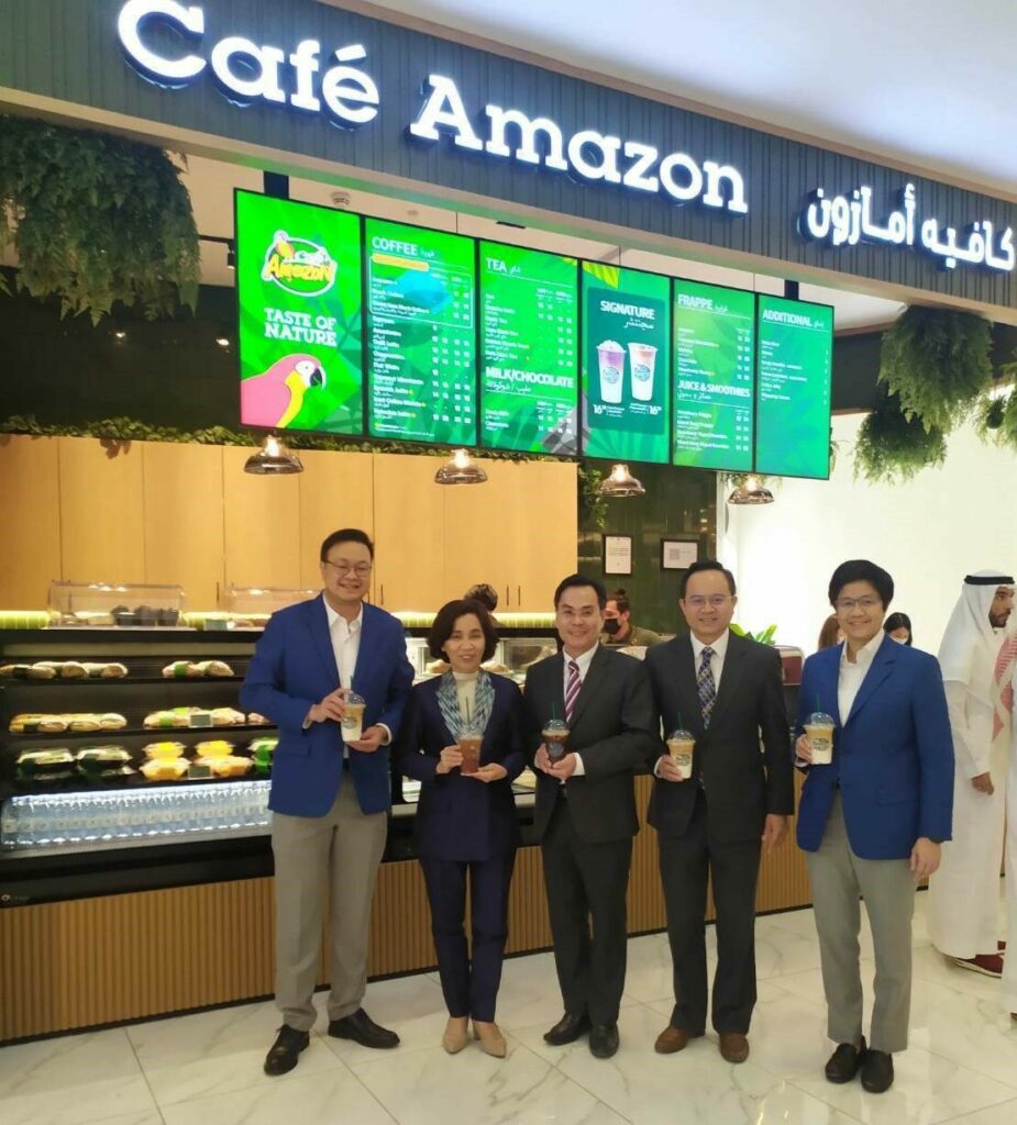 “พาณิชย์-DITP” ดัน "Cafe Amazon" ปักธงบนแผ่นดินซาอุดีอาระเบีย สำเร็จ!