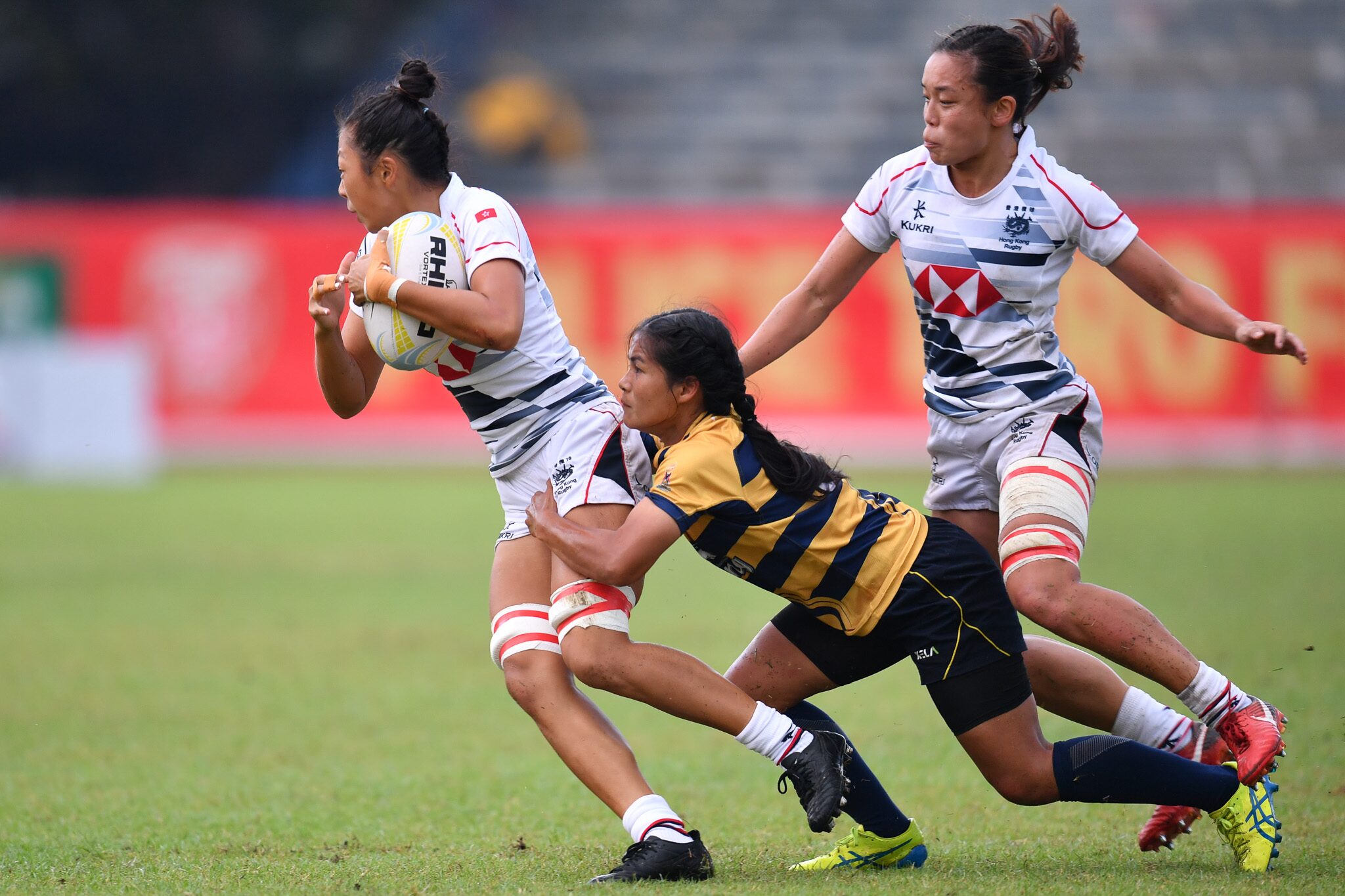 สาวไทยขย้ำฮ่องกง 10-0 จุด คว้าที่ 3 เอเชีย รักบี้ เซเว่นส์ ซีรีส์