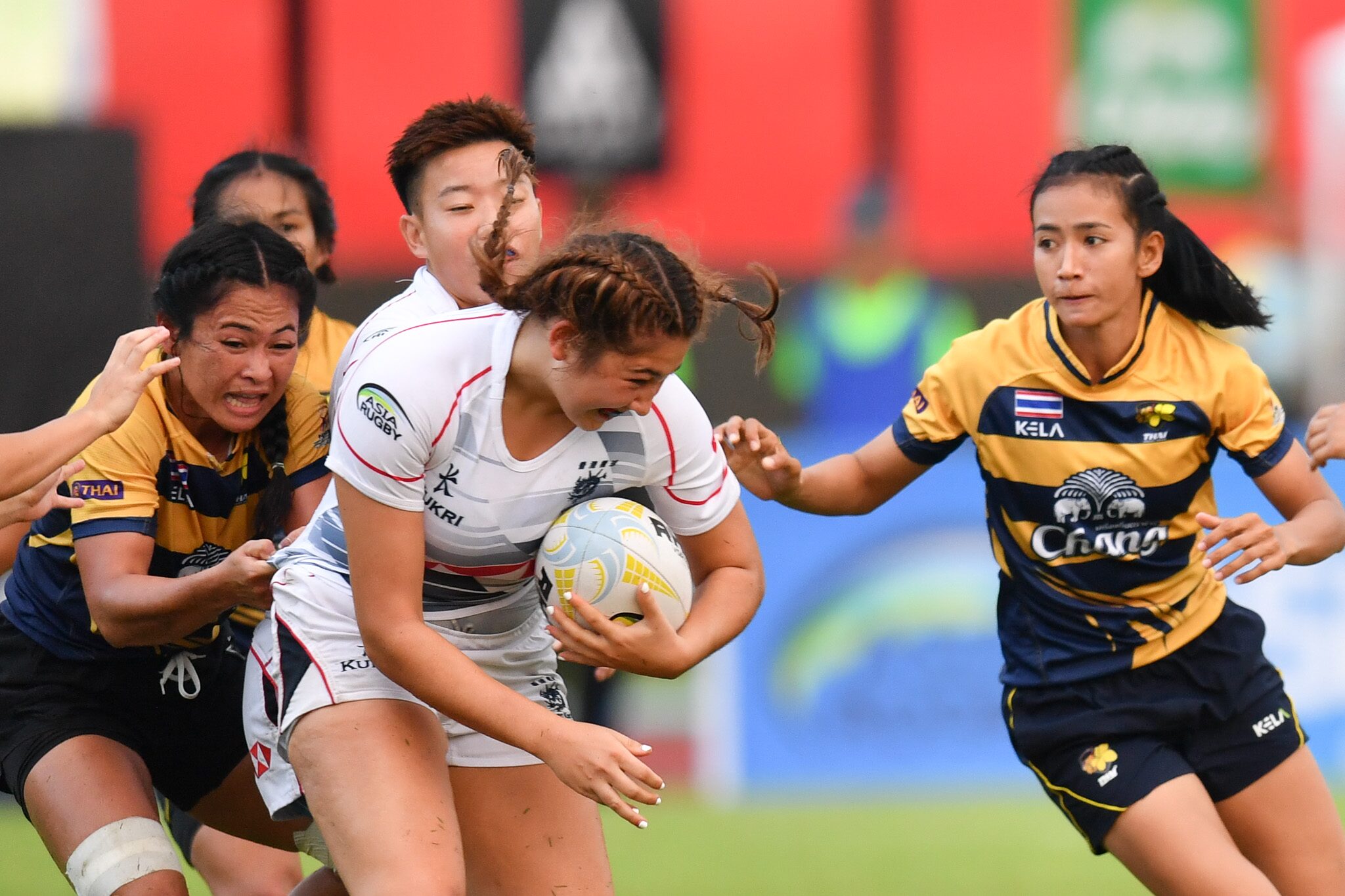 สาวไทยขย้ำฮ่องกง 10-0 จุด คว้าที่ 3 เอเชีย รักบี้ เซเว่นส์ ซีรีส์