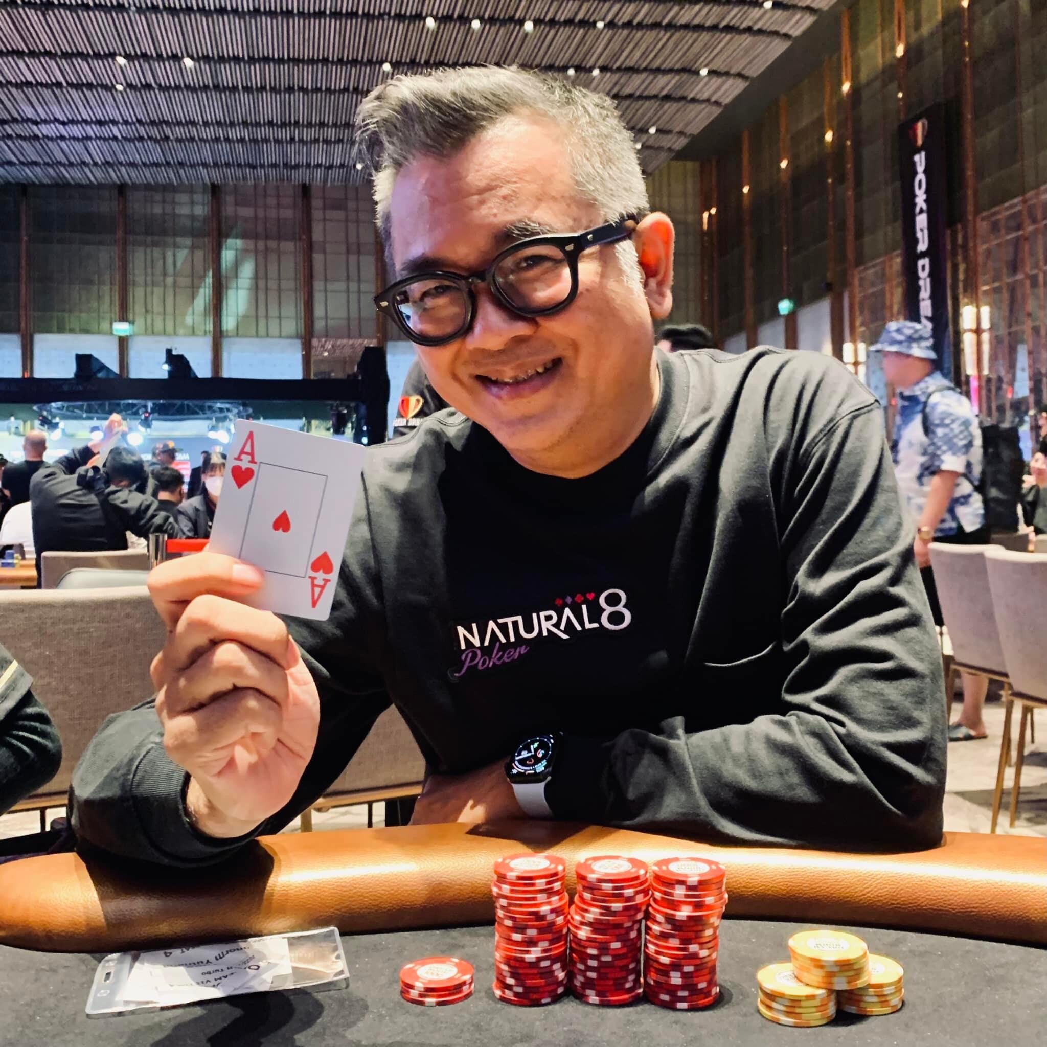 สุดเจ๋ง! 'ป๋าเต็ด ยุทธนา' คว้าอันดับ 2 แข่งโป๊กเกอร์ กวาดเงิน 87 ล้านดอง