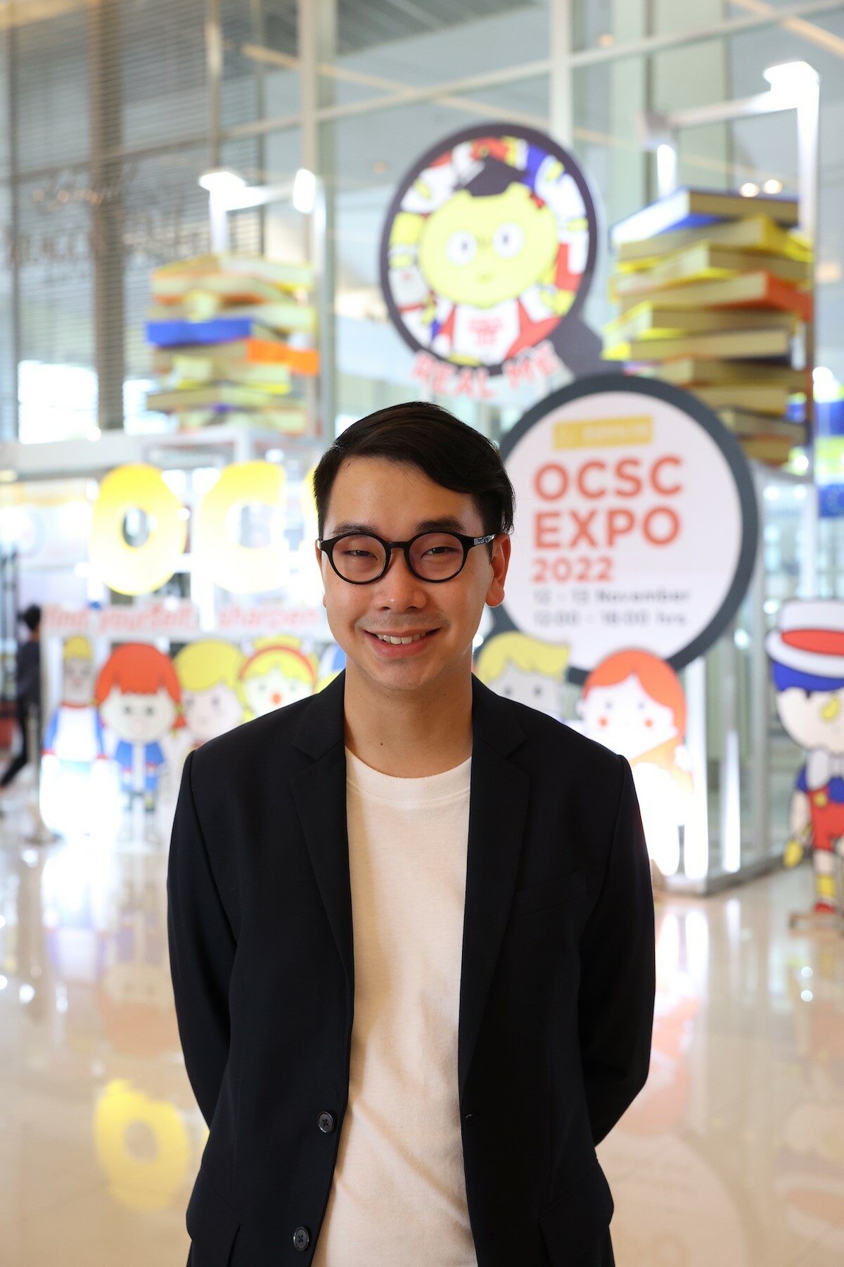 พูดคุยกับ ‘พีร์ อัศวจินดา’ นักเรียนทุนเล่าเรียนหลวงสายภาษา ประจำปี 2558 ในงาน OCSC EXPO 2022