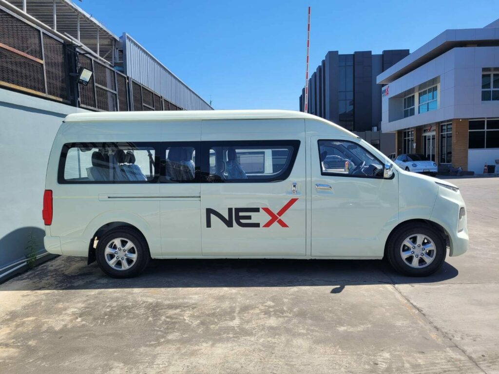 NEX เปิดตัวรถตู้ไฟฟ้าวีไอพี หวังขยายฐานลูกค้า ดันไทยขึ้น EV Hub