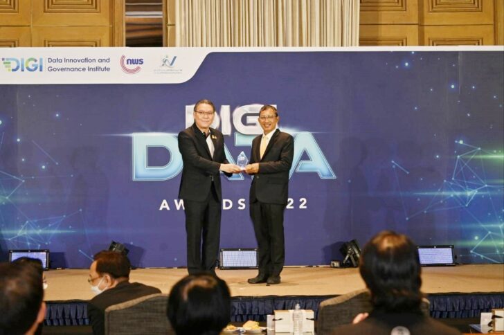 ชุดตรวจแอลกอฮอล์ในเลือด กรมวิทยาศาสตร์ฯ ได้รางวัล DIGI TOP DATA AWARDS 2022