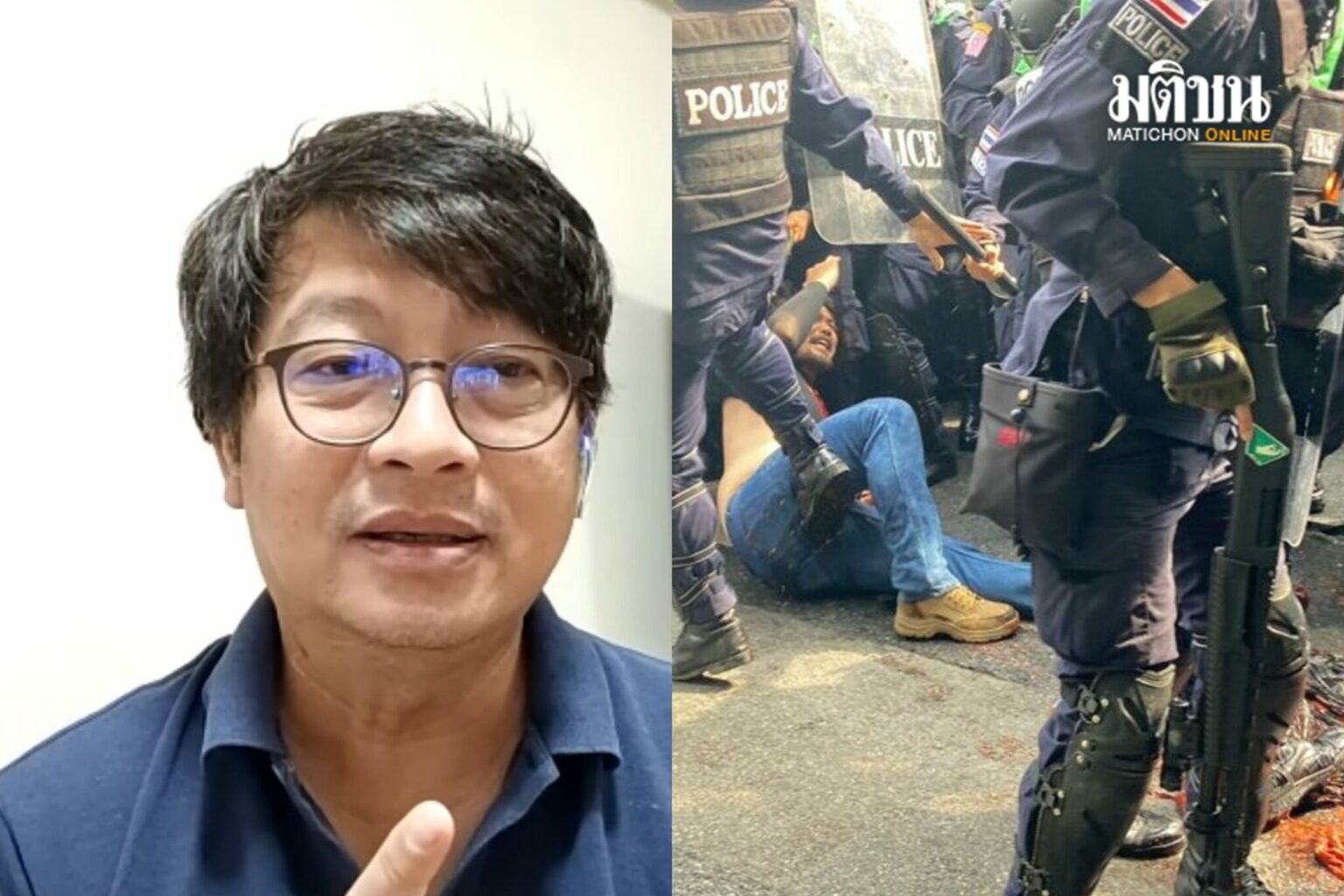 บก.ลายจุด ข้องใจ ‘ใครให้ท้าย คฝ.?’ ใช้อาวุธรุนแรงขนาดนั้น ยิงแนวเดียว ...