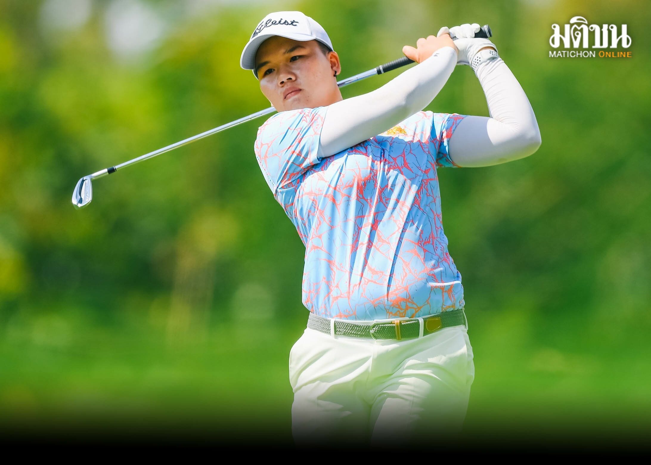 ‘กุสุมา’หวด 5 อันเดอร์ ขึ้นนำ ‘เอสเอที-ทีดับเบิ้ลยู ที โอเพ่น’ สนาม 9