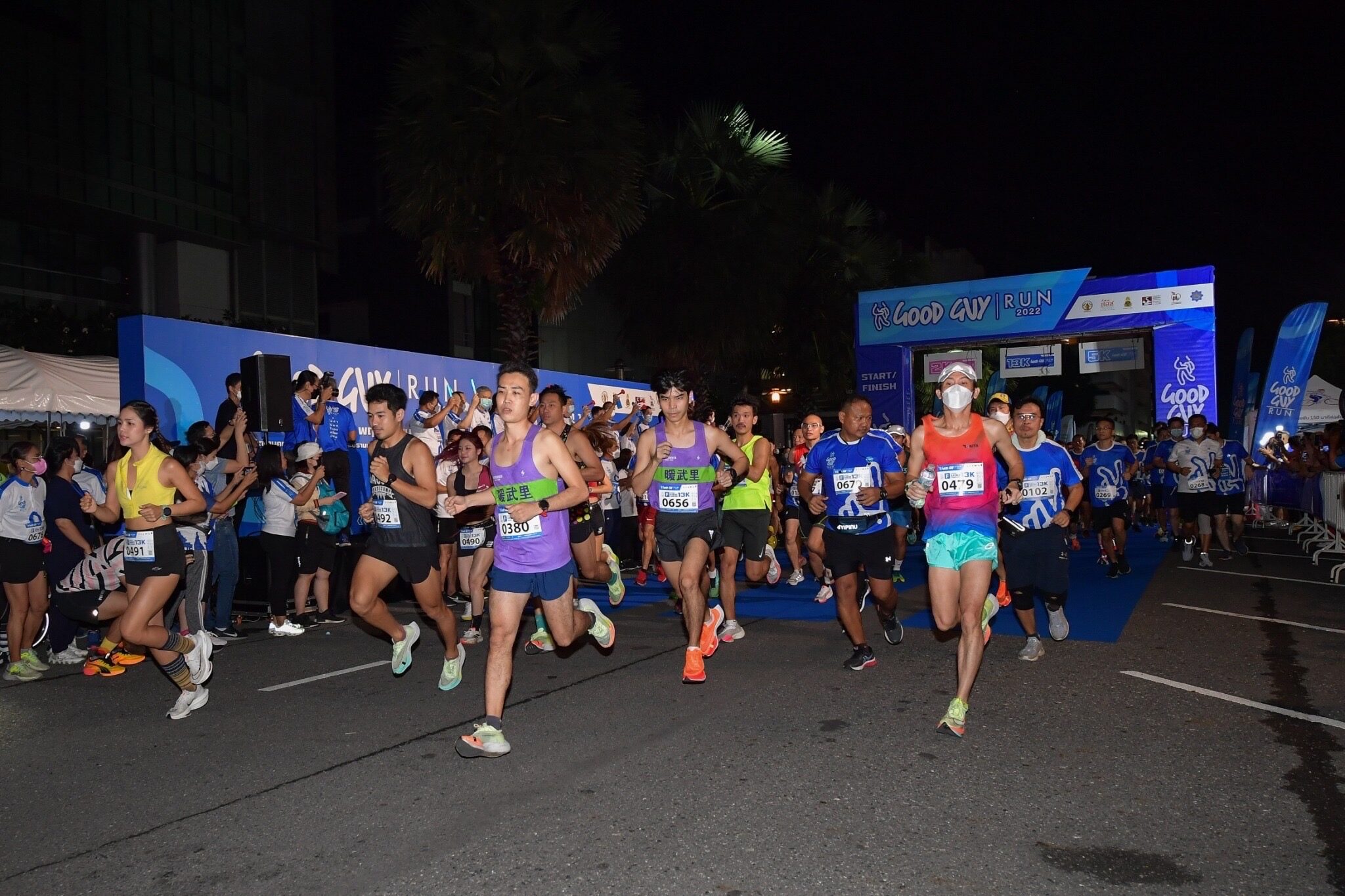 กู๊ด กาย รัน ปี 3 คึกคัก นักวิ่งนับพันร่วมแสดงพลังต้านคอร์รัปชั่น ปัณณทัต-วริษา คว้าแชมป์