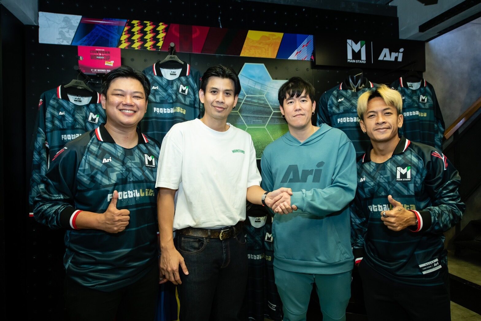 เปิดตัว FOOTBALLISTA Jersey เอาใจคนบ้าบอล Mainstand ผนึกกำลัง Ari
