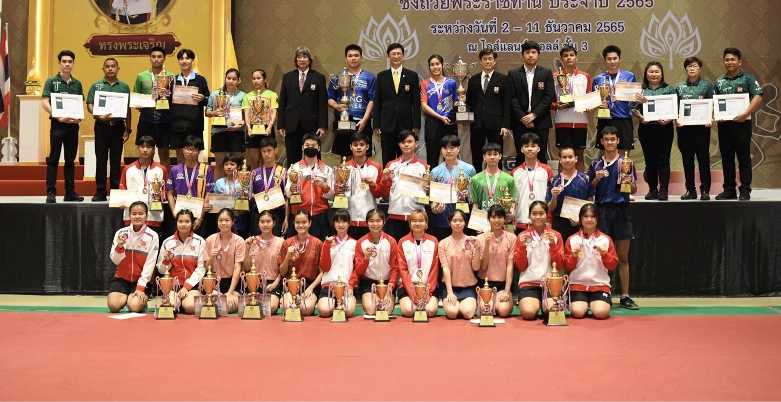 สุธาสินี ผงาดแชมป์ลูกเด้ง ปทท.สมัย 7 ศรายุทธ ปลดล็อกคว้าชัยครั้งแรก