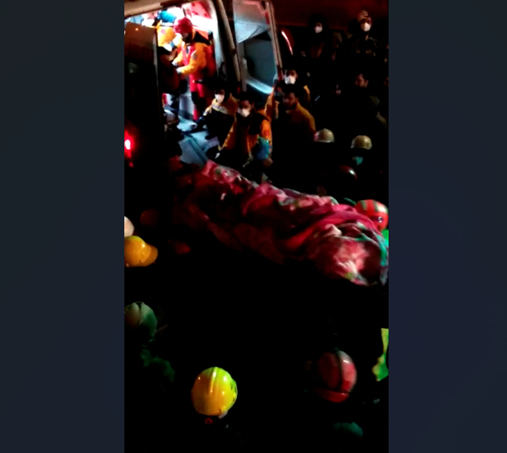 Two other women from Turkey survived after being trapped under the ...