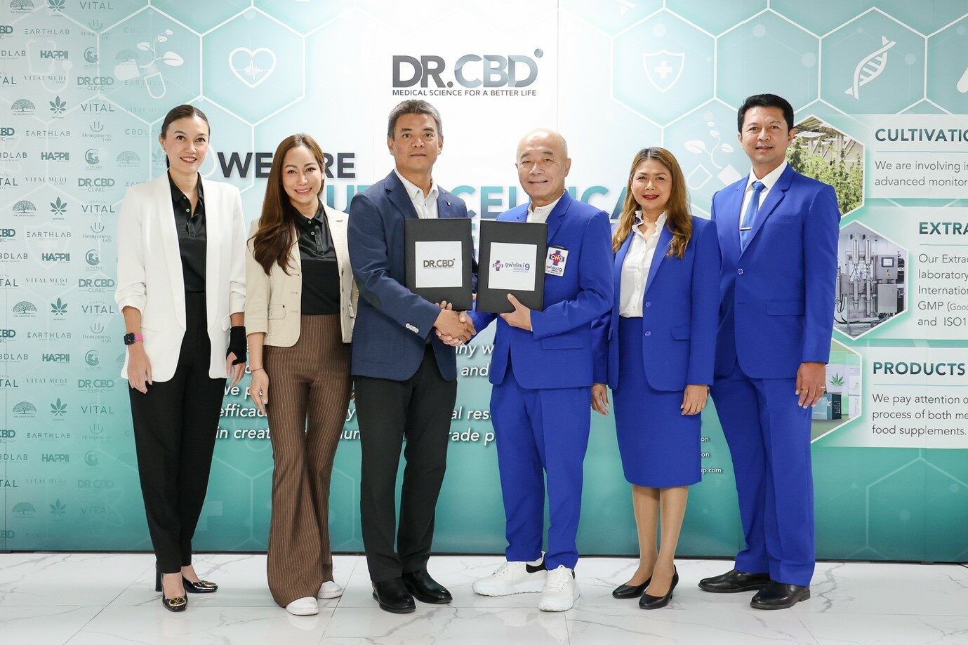 ก้าวสำคัญของวงการแพทย์และสมุนไพรไทย ดร.ซีบีดี (Dr.CBD) จับมือ โรงพยาบาลจุฬารัตน์ 9 แอร์พอร์ต ...