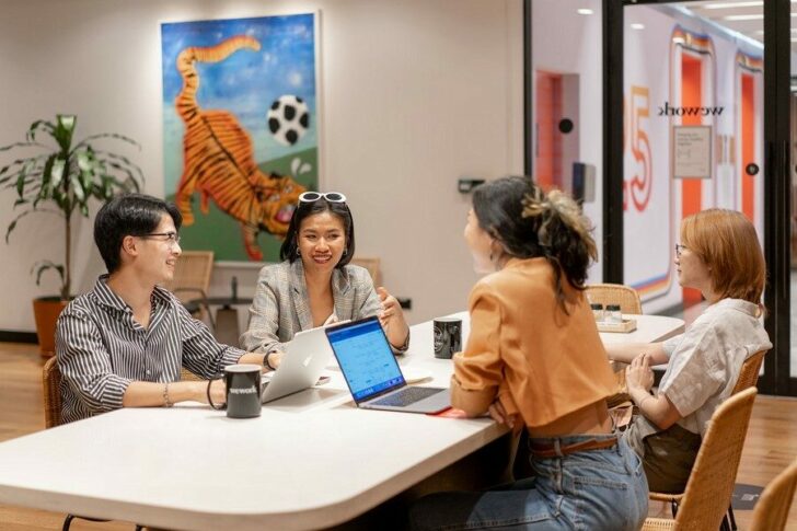 LINE MAN Wongnai ร่วม WeWork ชูกลยุทธ์พื้นที่ทำงานยืดหยุ่น ติดปีกธุรกิจเติบโตไร้ขีดจำกัด