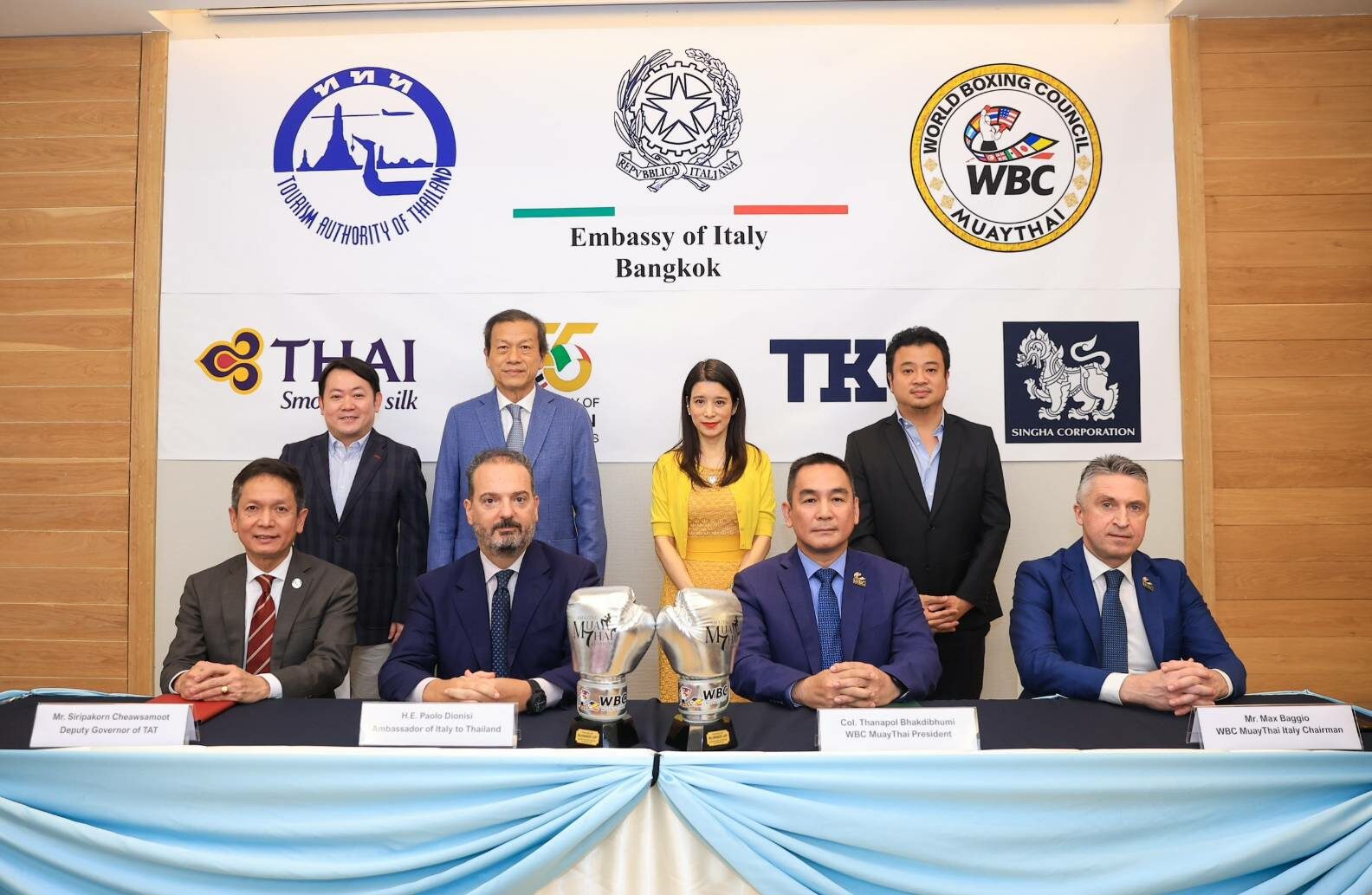 ททท. หนุน WBC จัด 'อเมซิ่งมวยไทย' ที่เวนิส เชื่อมความสัมพันธ์ ไทย-อิตาลี 155 ปี