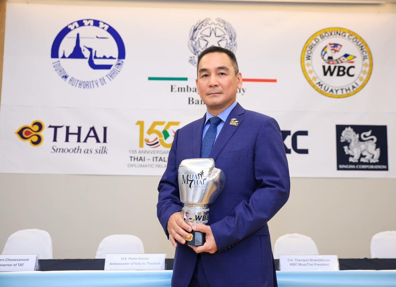 ททท. หนุน WBC จัด 'อเมซิ่งมวยไทย' ที่เวนิส เชื่อมความสัมพันธ์ ไทย-อิตาลี 155 ปี