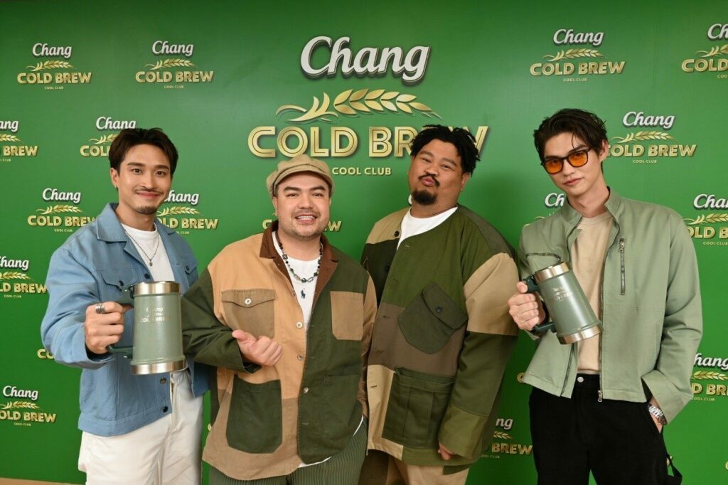 Chang Cold Brew Cool Club เปิดตัวพรีเซนเตอร์สุดคูลคนใหม่ “ไบร์ท” และ “เฟย”