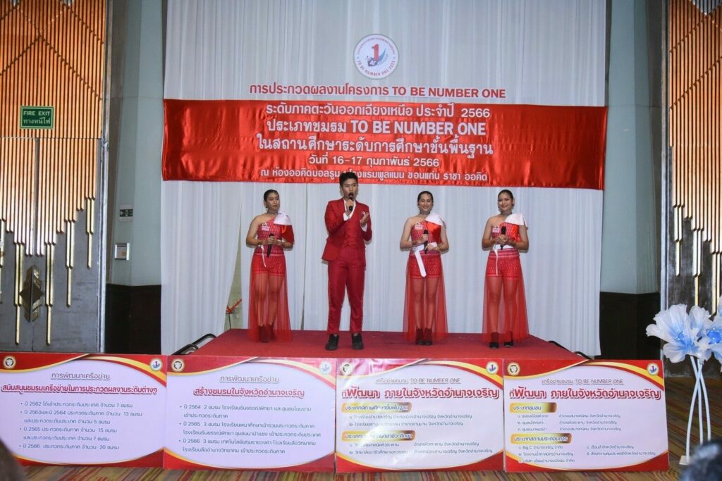 ภาคตะวันออกเฉียงเหนือกับการประกวดผลงานในโครงการ TO BE NUMBER ONE ประจำ ...
