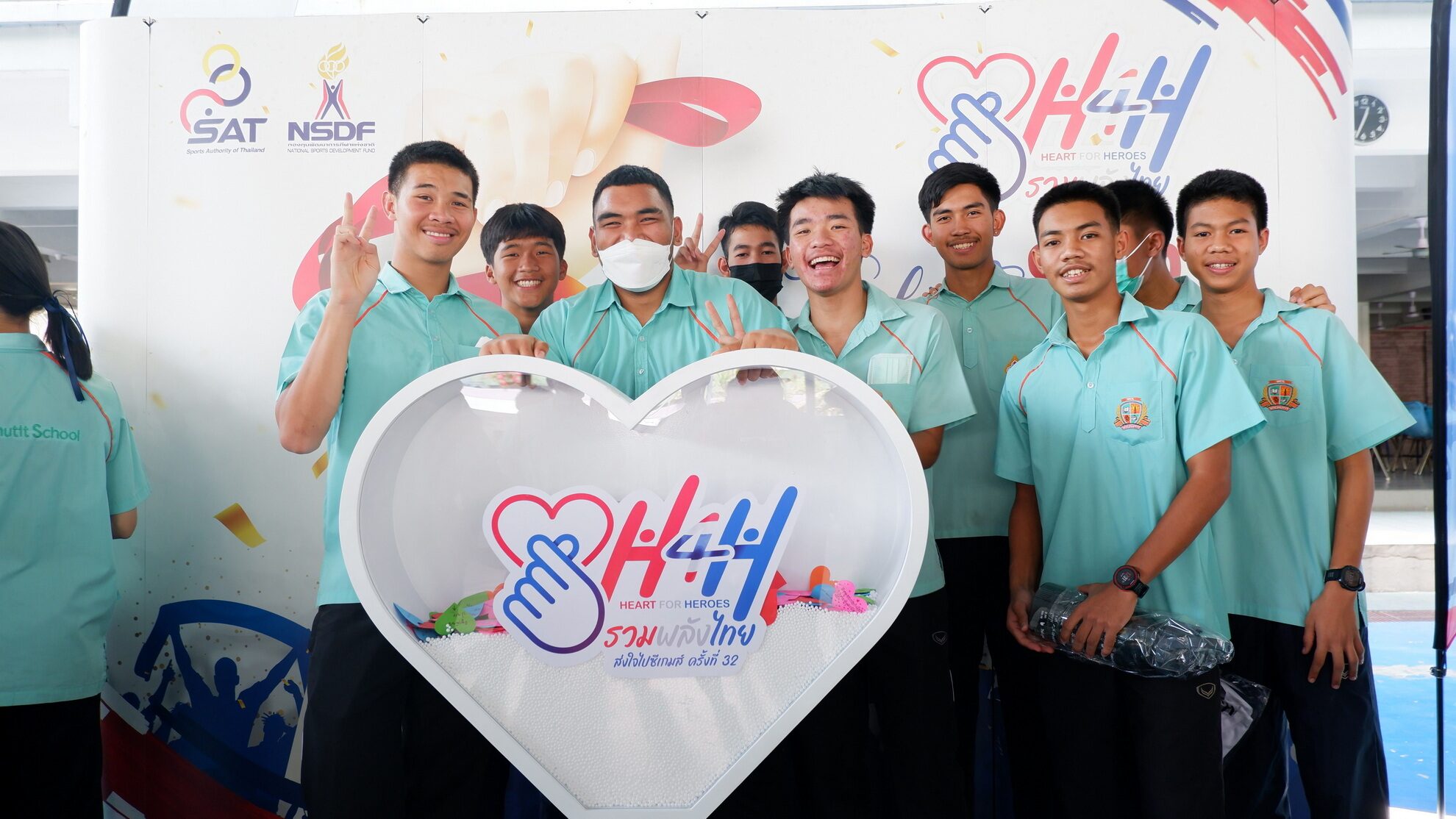 จัดโรดโชว์ Heart for Heroes (H4H) ครั้งที่ 2 ขอแรงเชียร์ทัพไทยลุยซีเกมส์