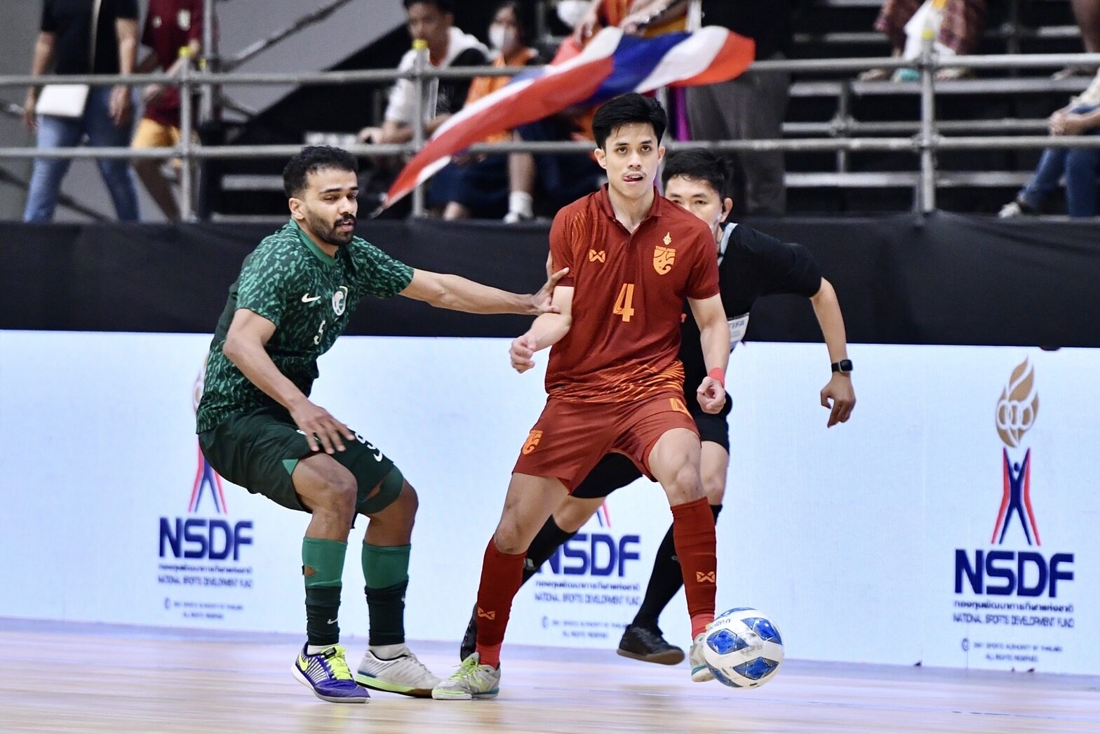 โต๊ะเล็กไทยยิงซาอุ 2-0 คว้าอันดับ 3 NSDF Futsal รับอัดฉีดครึ่งล้าน