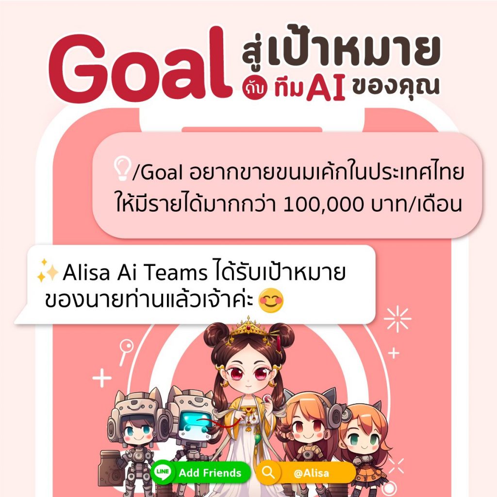 “Alisa” Generative AI รายแรกของไทย สุดยอดผู้ช่วยส่วนตัว พร้อมให้ใช้งาน ...