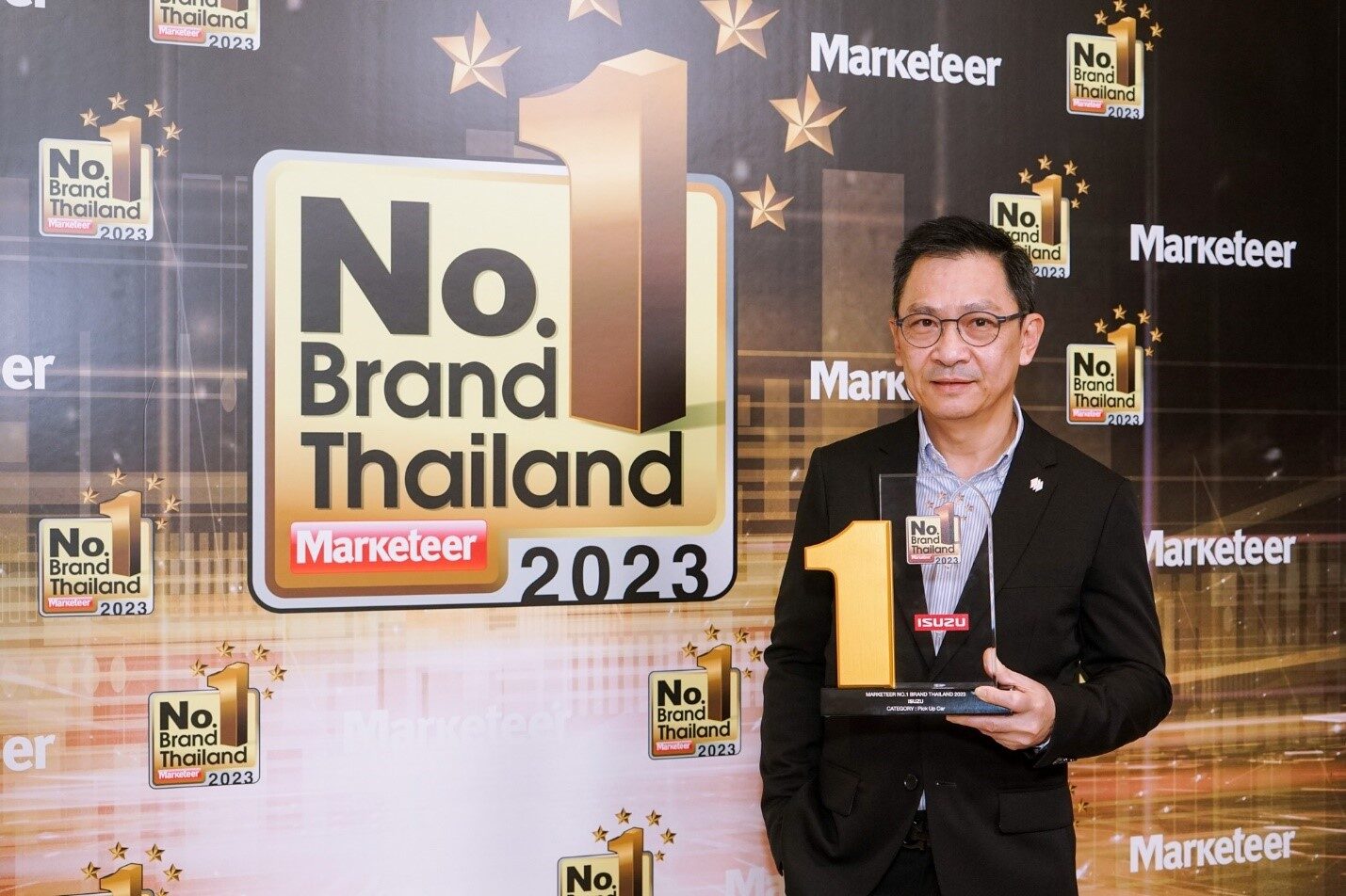 อีซูซุรับรางวัลเกียรติยศ “Marketeer No.1 Brand Thailand 2023”