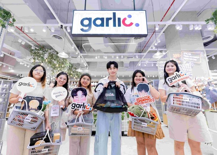 "MOSHI" แตกแบรนด์ 'Garlic' รูปแบบ Shop in Shop ในร้าน Moshi Moshi เจาะกลุ่มคนชอบแต่งบ้าน