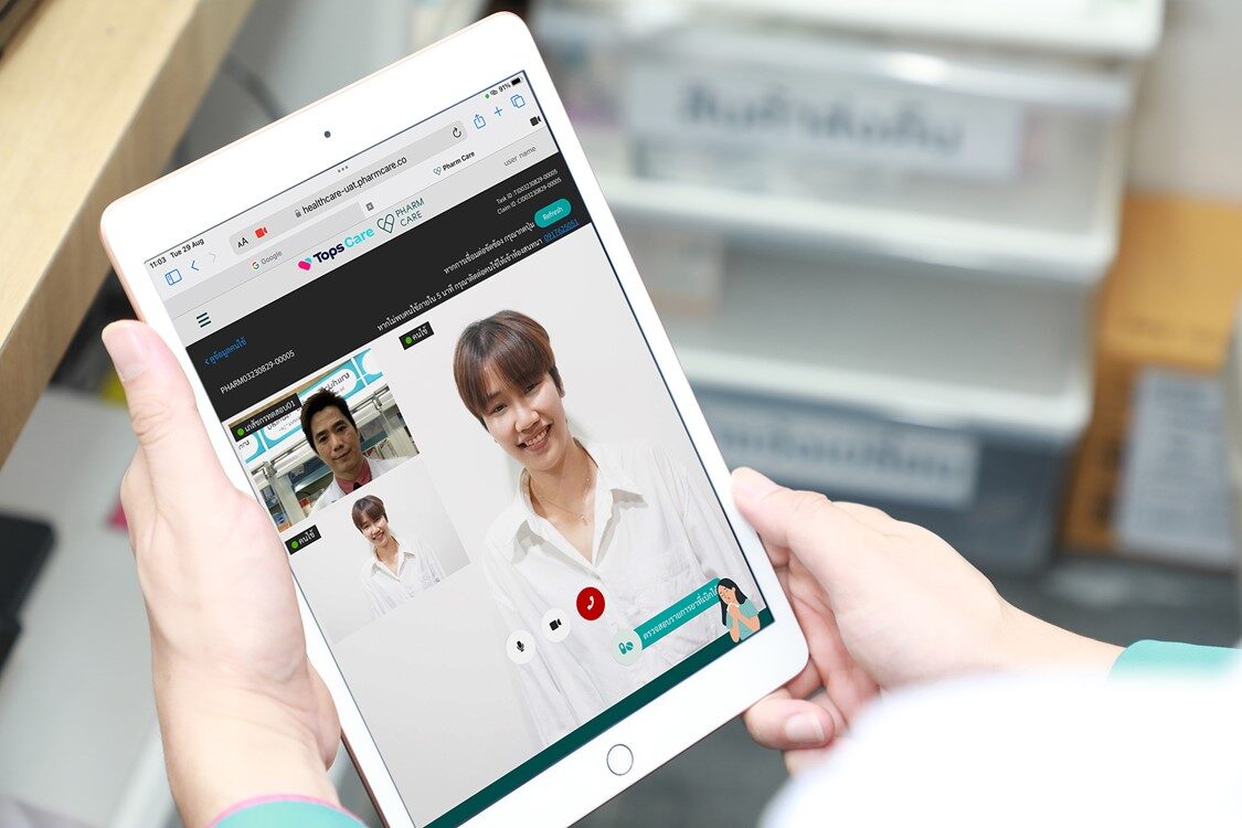 ท็อปส์แคร์ ชูบริการ “TeleMed & TelePharm” ปรึกษาแพทย์และเภสัชกรผ่าน ...