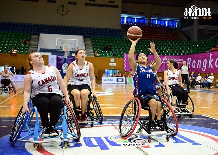 ทีมยัดห่วงวีลแชร์สาวไทยพ่าย 35-54 เข้าไปชิงอันดับ 7 กับญี่ปุ่นศึกเวิลด์