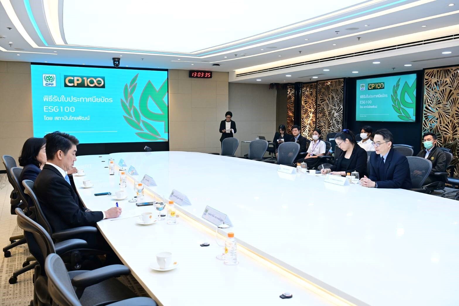 CPF ดำเนินธุรกิจโดดเด่นสิ่งแวดล้อม สังคม ธรรมาภิบาล คว้ารางวัล ESG 100